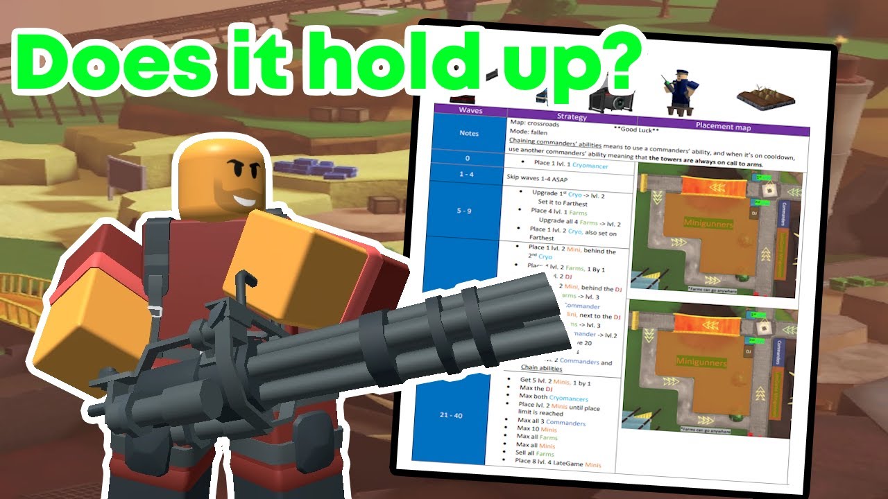 [TDS] I found an old strategy to beat Fallen Mode... - YouTube
