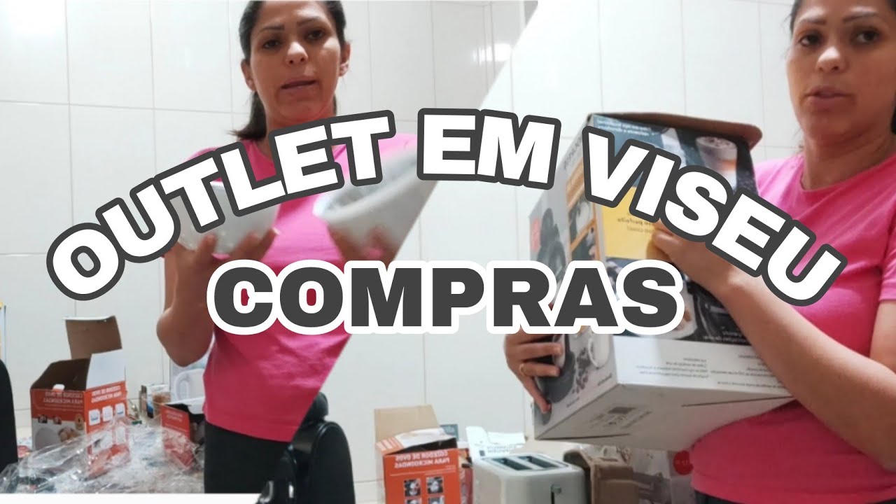 COMPRAS NA OUTLET DE VISEU/ÓTIMOS PREÇOS EM PORTUGAL - YouTube