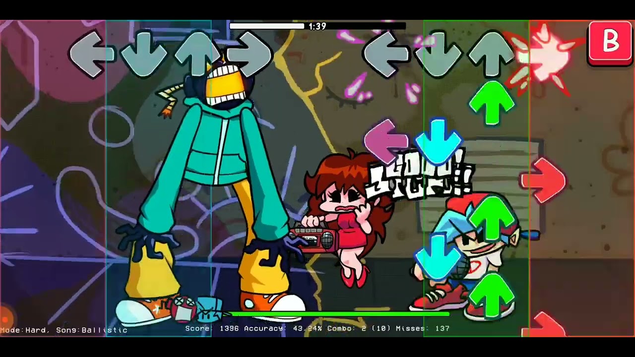 aku bermain fnf part 4 - YouTube