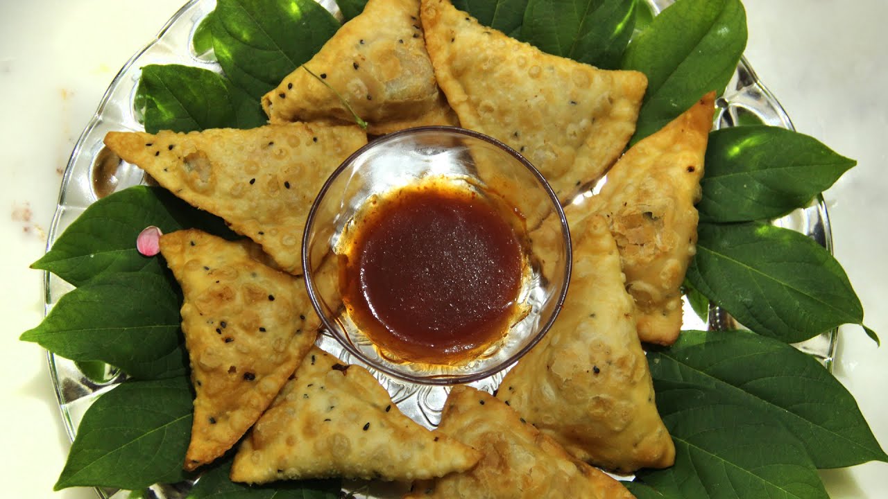 Egg Bhurji Samosa Recipe || Making Egg Bhurji Samosa Recipe in Hindi ...
