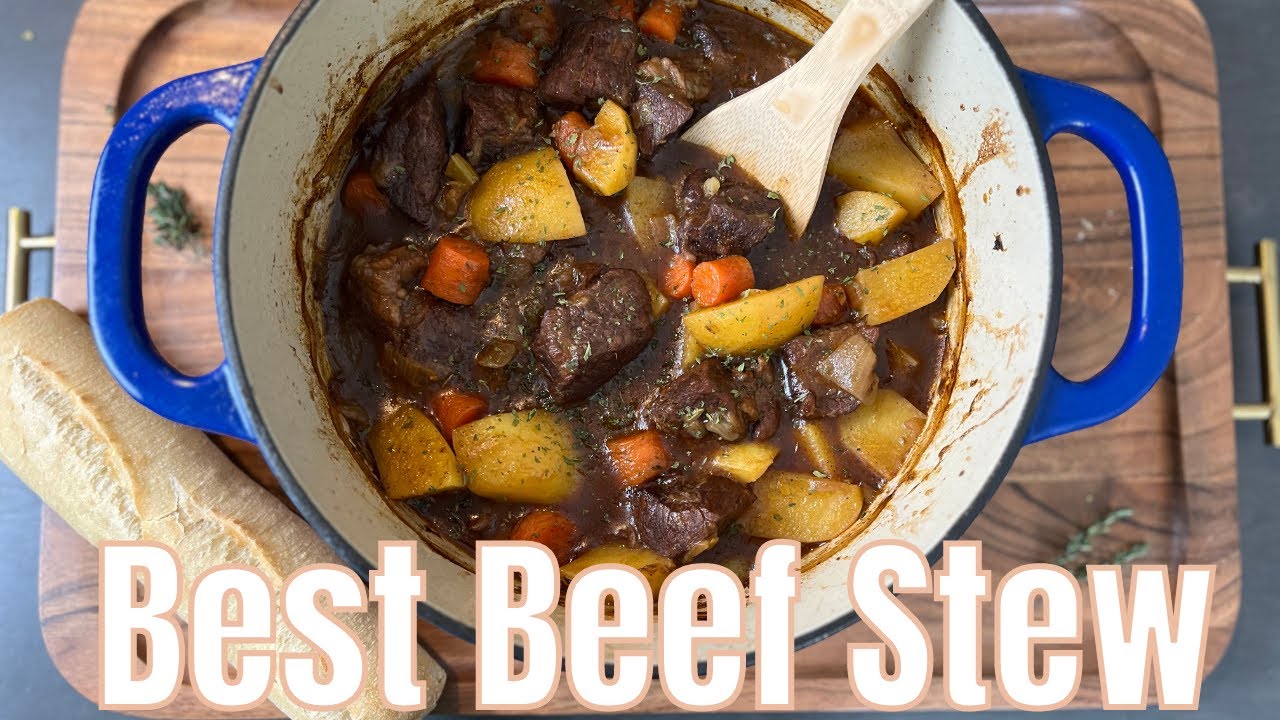 The BEST Beef and Guinness Stew | Pub Restaurant Style - YouTube
