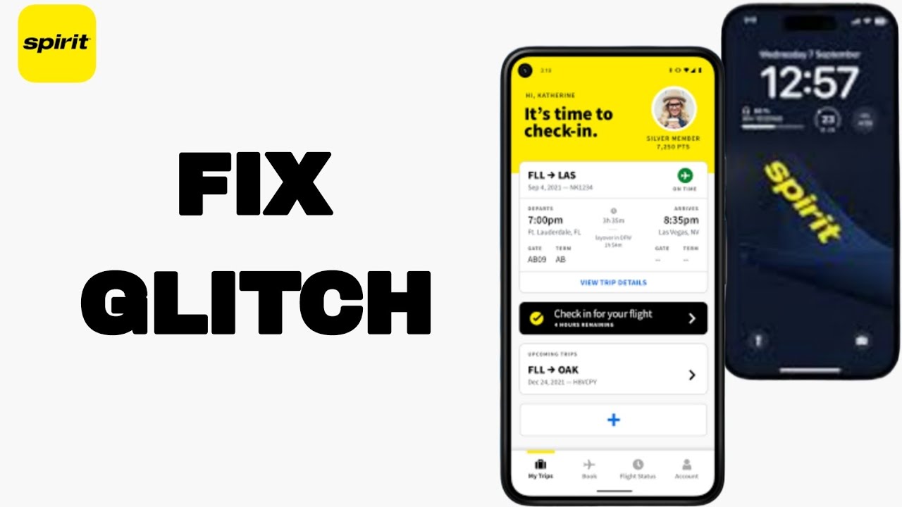 How To Fix And Solve Glitch On Spirit Airlines App | Final Solution ...