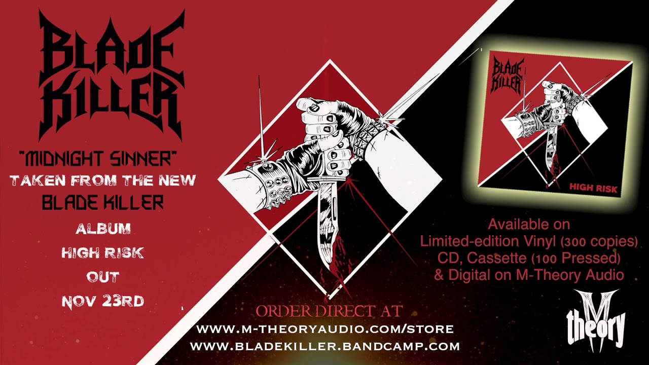 BLADE KILLER - Midnight Sinner (official streaming video) - YouTube
