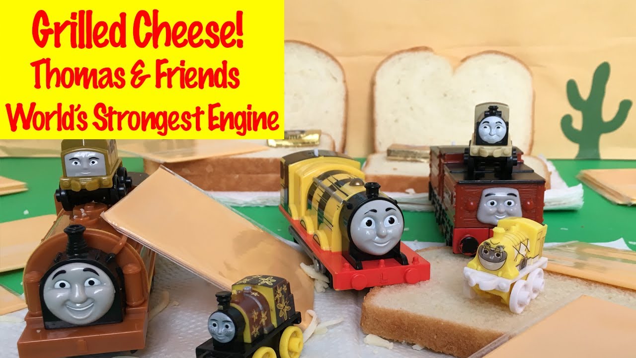 ⭐ Thomas & Friends Grilled Cheese with Minis - World's Strongest Engine ...