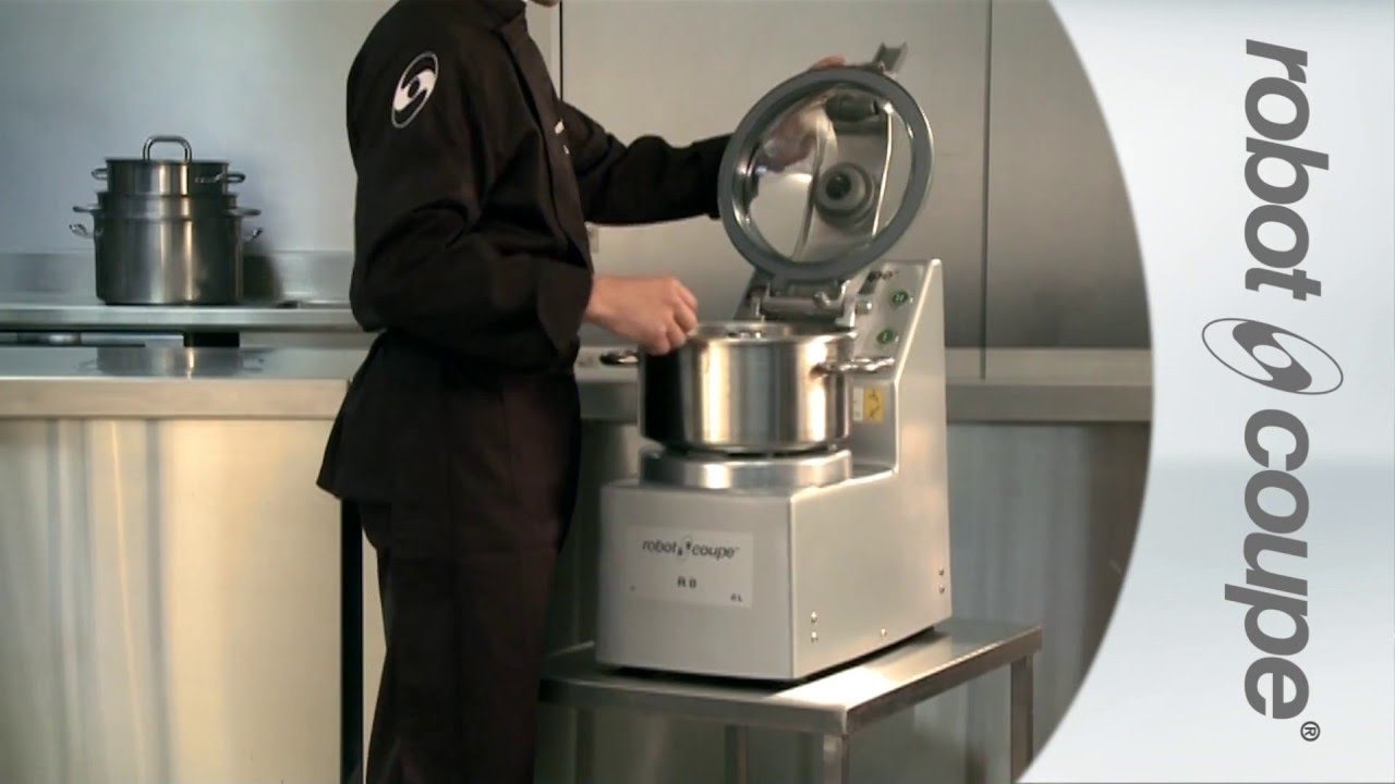 Robot-Coupe Cutter Mixer R 8 - Praline - YouTube