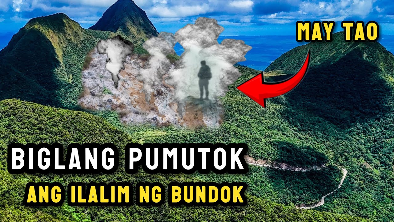 Pinuntahan namin ang kumukulong bundok napahamak ang kasama ko - YouTube
