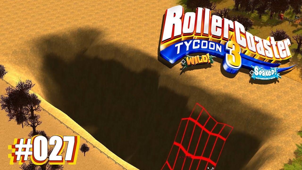 Rollercoaster Tycoon 3 [Soaked] [Wild] #027 - Das letzte Szenario ★ Let ...