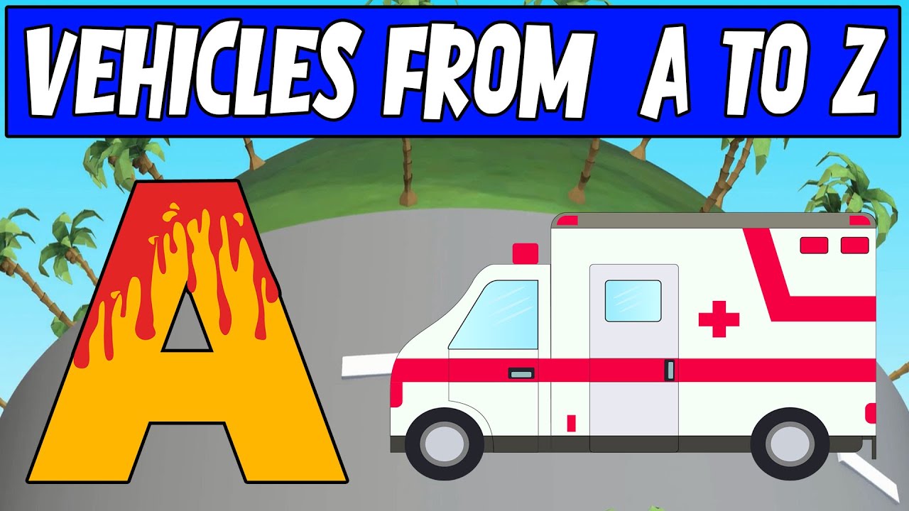 ABC Learning For Kindergarten | A to Z Words | Alphabets | Kids ABC ...