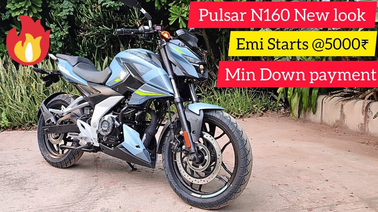 2023 Bajaj Pulsar N160 New Polar Sky Blue Color! On road Price ...
