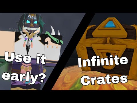 Trying to use the Xiao skin early and Infinite Crate rolling | A ...