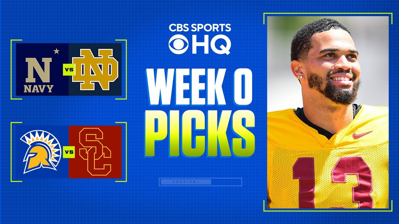College Football Week 0 Picks [BEST BETS] | CBS Sports - YouTube