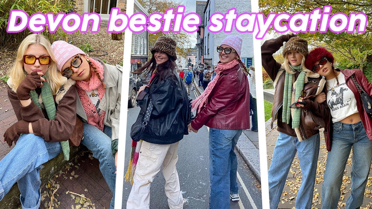 Bestie staycation in Devon with Evie & Hope!!!! - YouTube