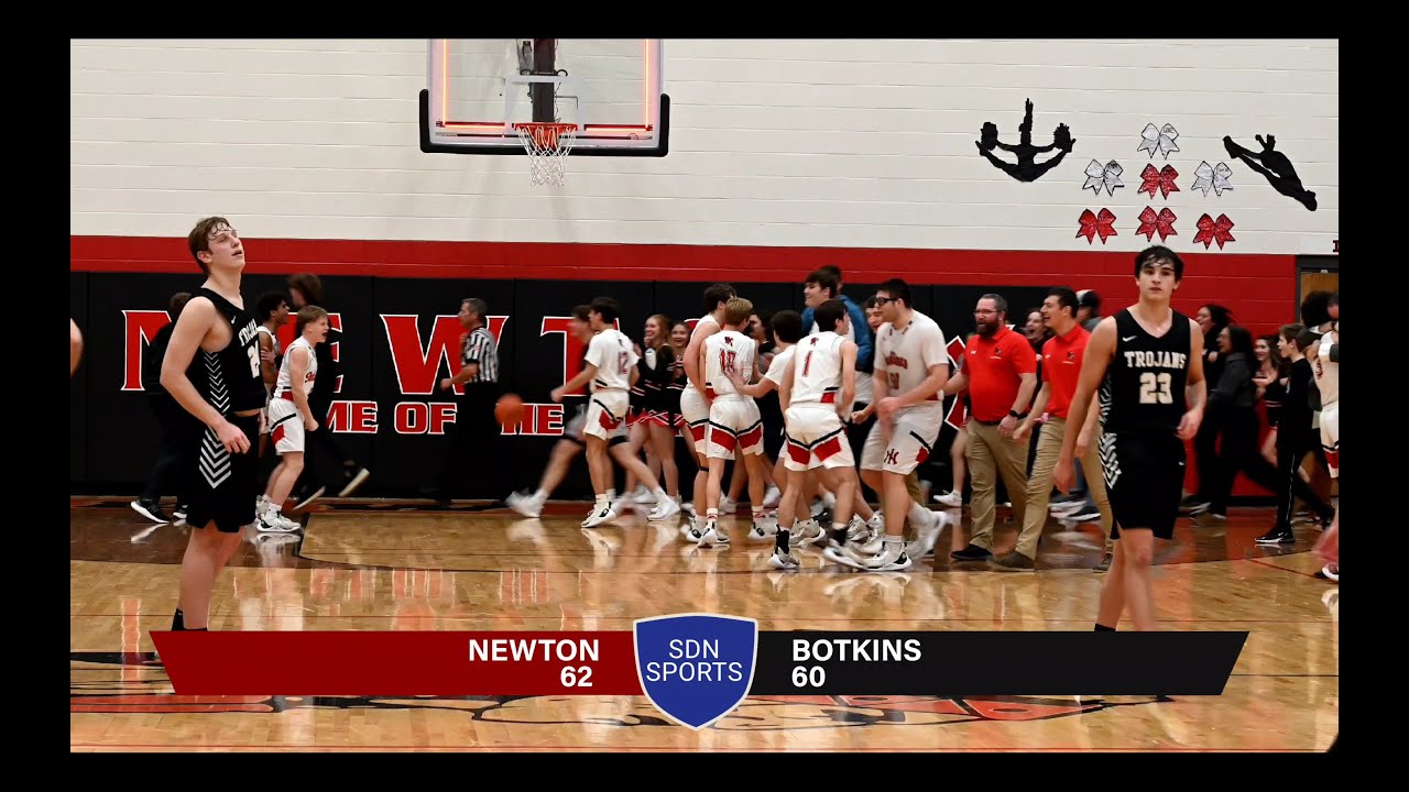 Botkins at Newton boys basketball highlights | Feb. 6, 2024 - YouTube