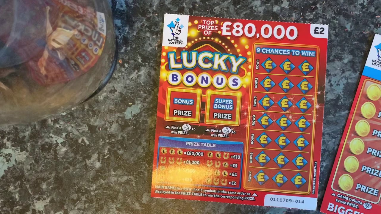 £2 lucky bonus 🍀 & £2 500,000 ️ UK scratch cards 💰🍀 - YouTube