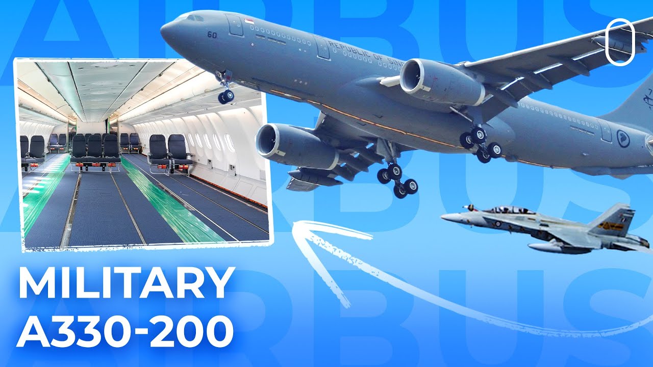 A Look At The Airbus A330 MRTT: The Military Version Of The A330-200 ...