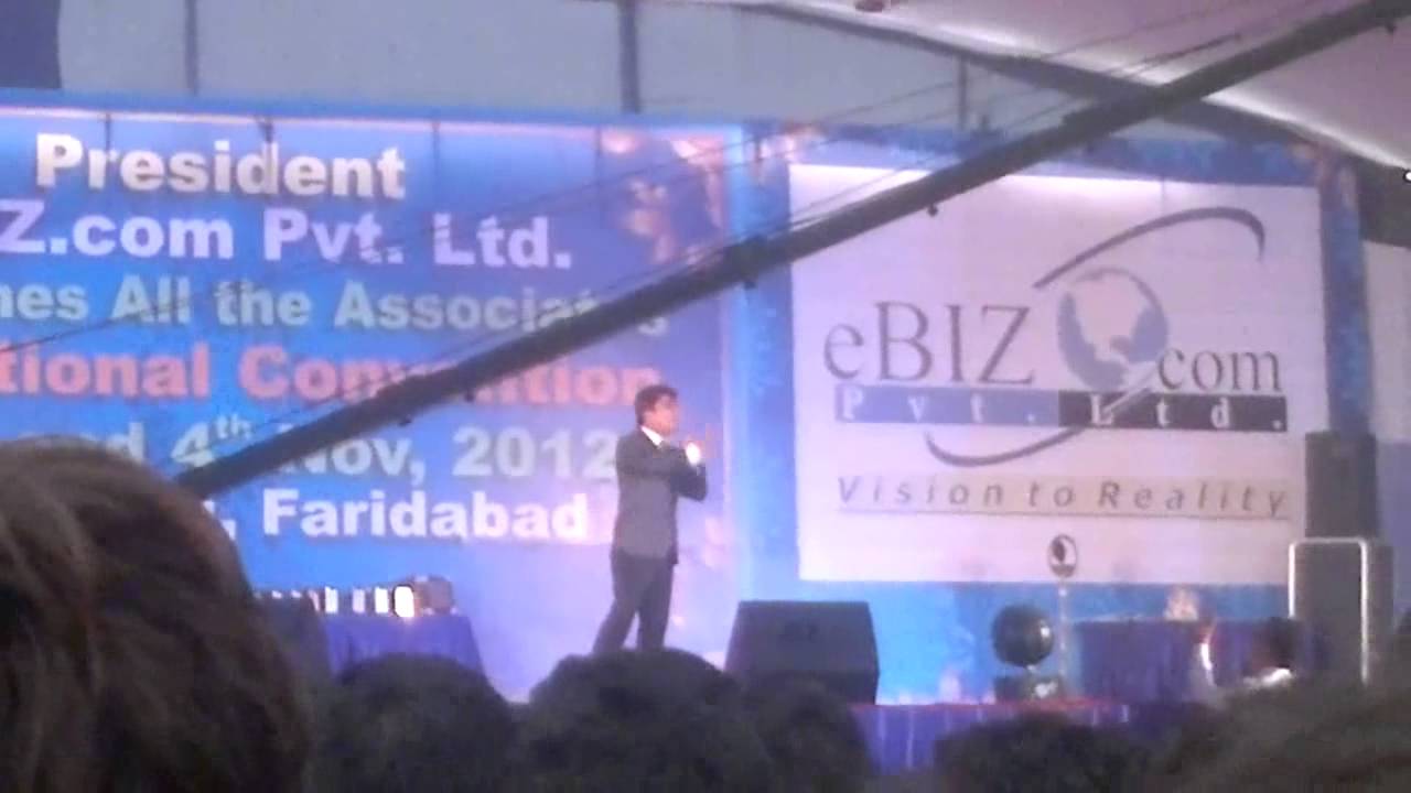 Arun Solanki Ji in faridabad convention stage Nov 2012 - YouTube