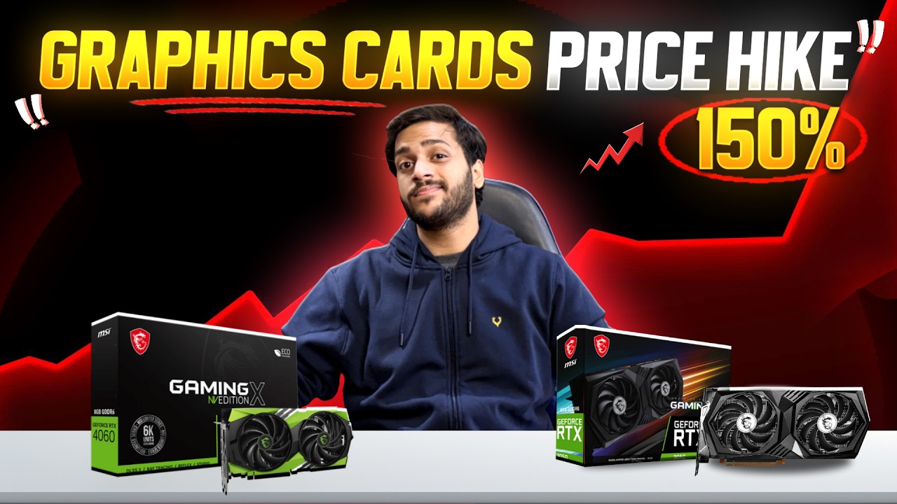 Graphics Cards Price Hike 150% - YouTube