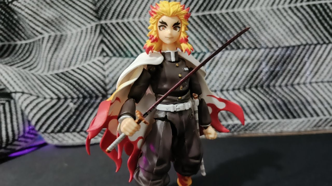 Rengoku Action Figure - montagem passo a passo - YouTube