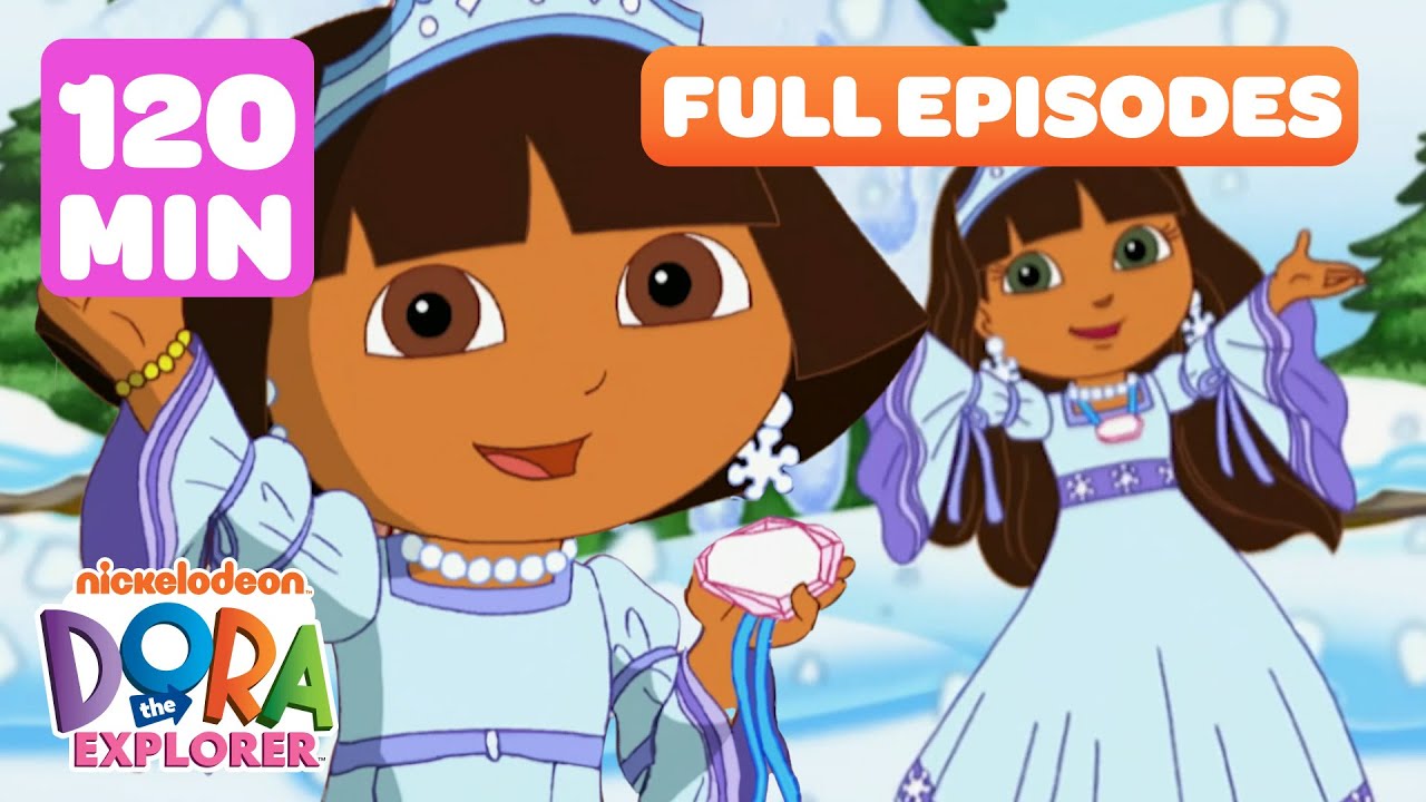 Dora the Explorer Winter Rescues! w/ the Snow Princess ️ 2 Hours | Dora ...