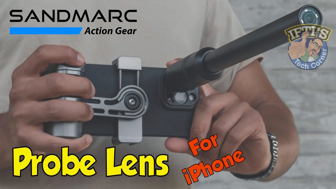 Capture unique perspectives with the Sandmarc Probe Lens for iPhone ...