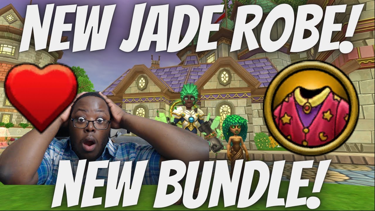 [ SPOILERS ] NEW JADE ROBE?! Wizard101 New Bundle - YouTube