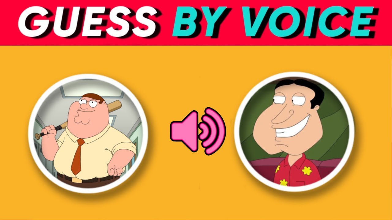 Guess The Family Guy Character By Their Voice - Family Guy Quiz 🔊 - YouTube