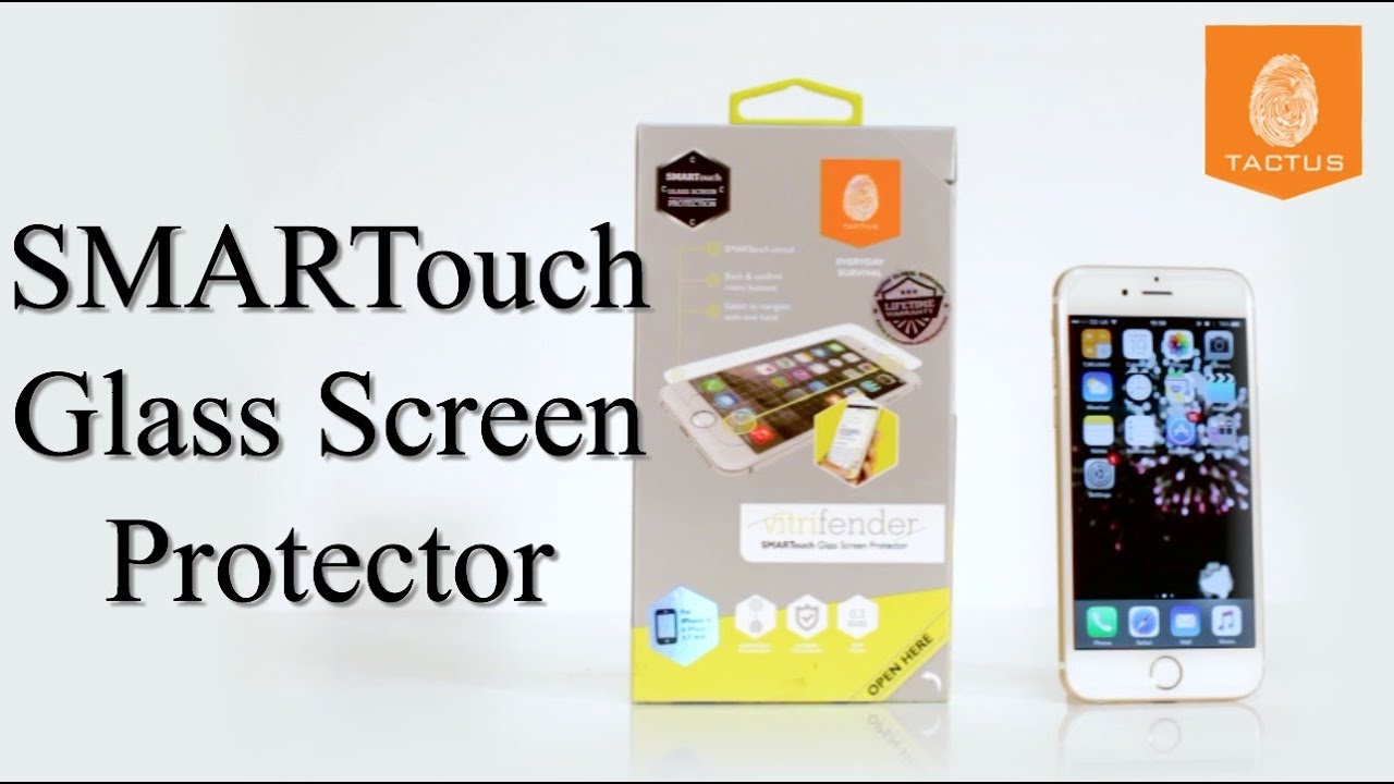 Smart Touch iPhone 6s Screen Protector | Tactus - YouTube
