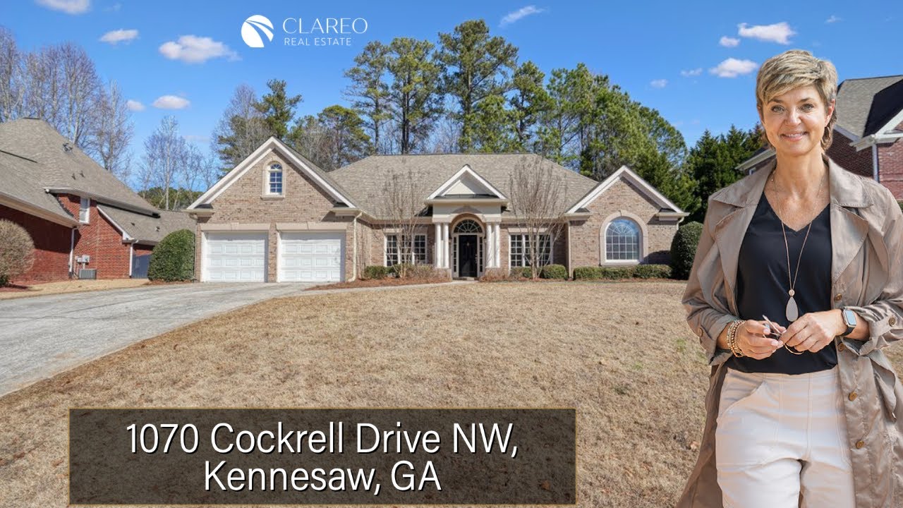 1070 Cockrell Drive NW, Kennesaw, GA - YouTube