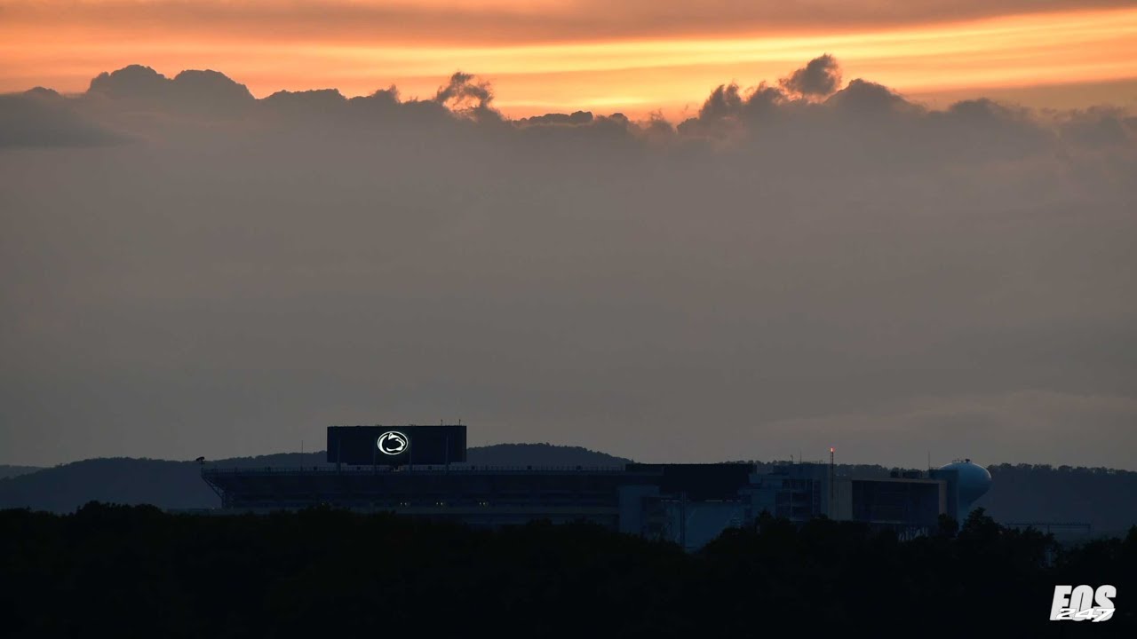 Beaver Stadium Happy Valley Time Lapse - YouTube