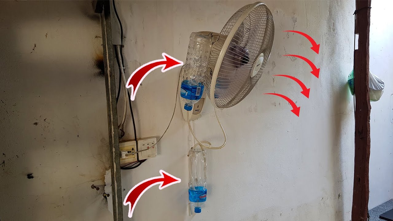 Updated Idea how to make air cooler at Home DIY #DIY #Fan #electrical ...