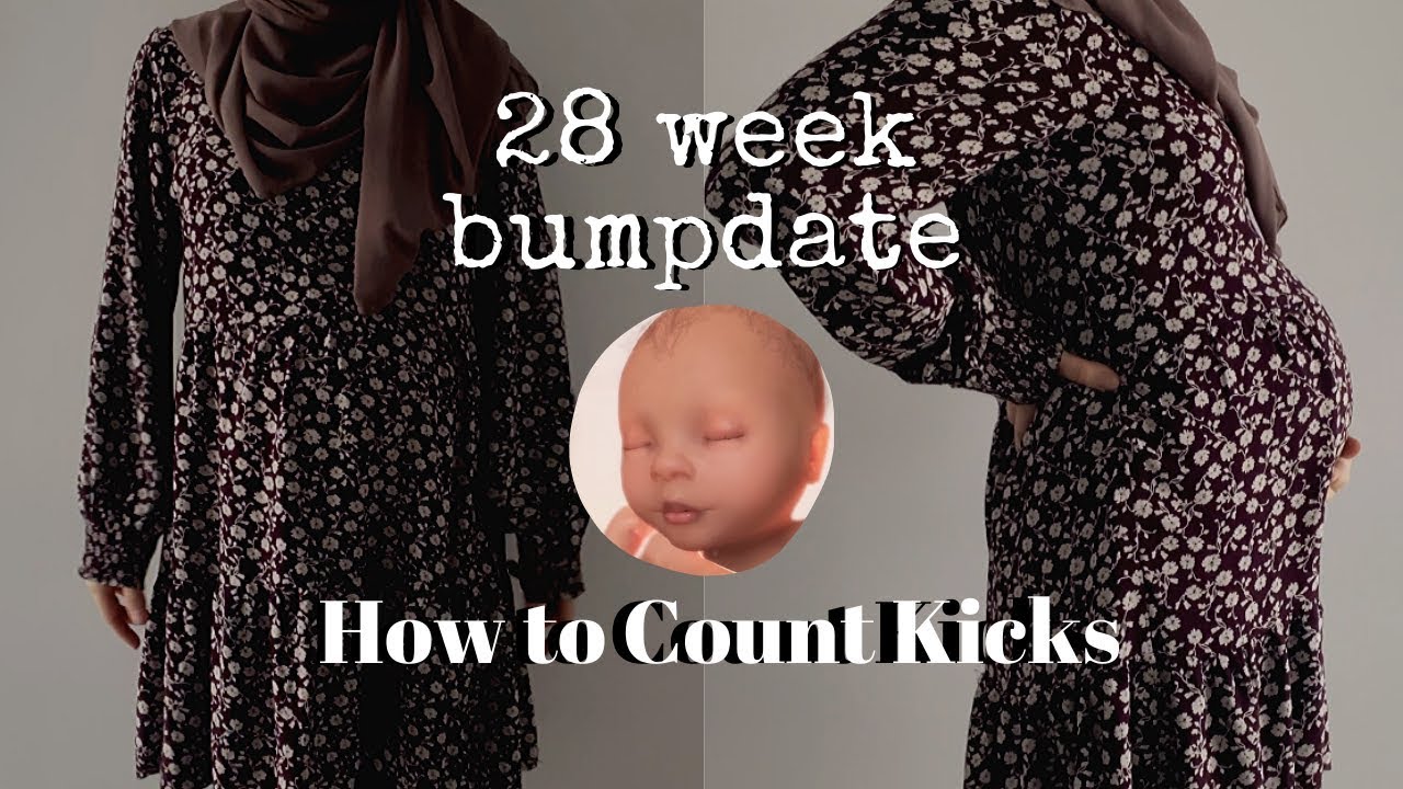 28 WEEKS PREGNANCY UPDATE | BUMPDATE | BABY/BELLY MOVEMENT & HOW TO ...