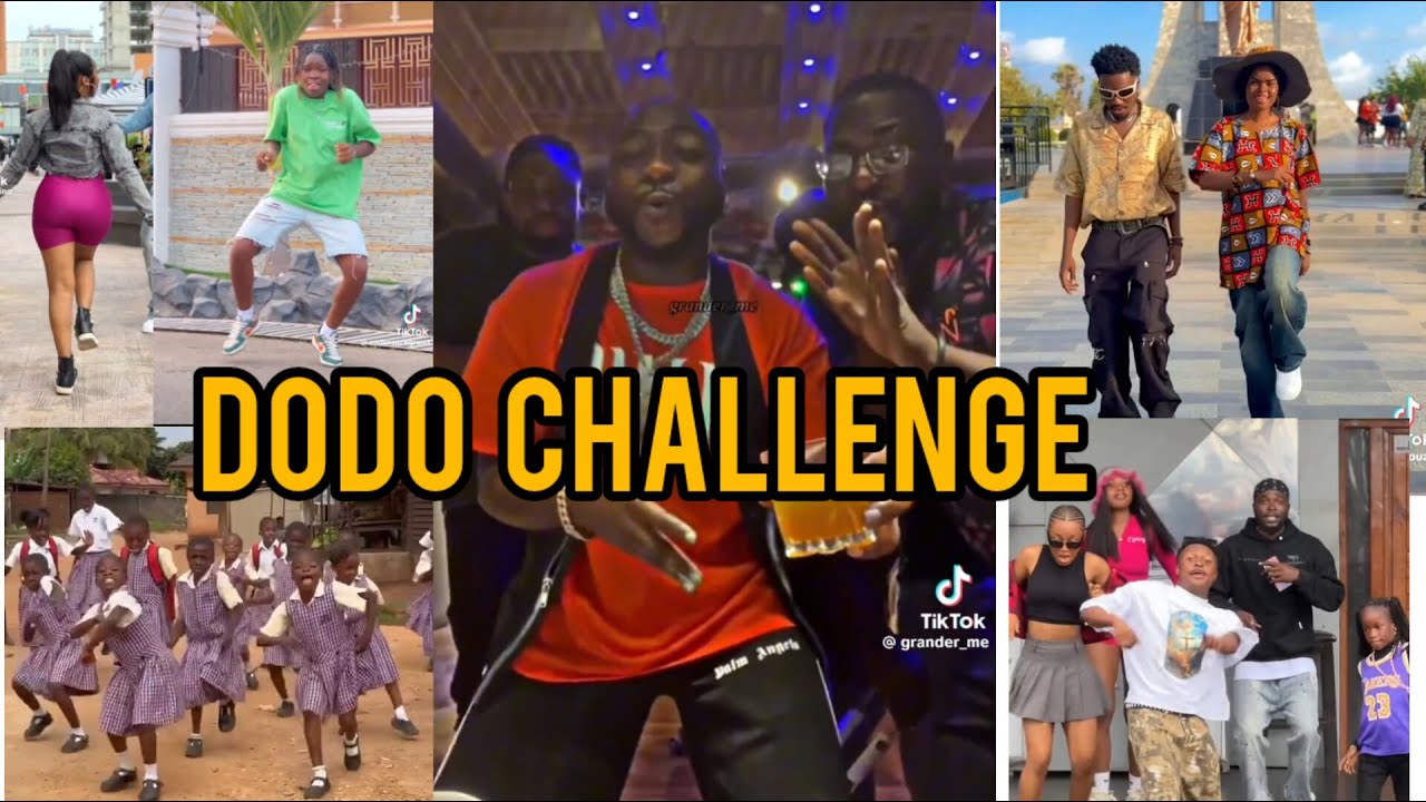 DAVIDO- DODO TIKTOK TRENDING CHALLENGE - YouTube