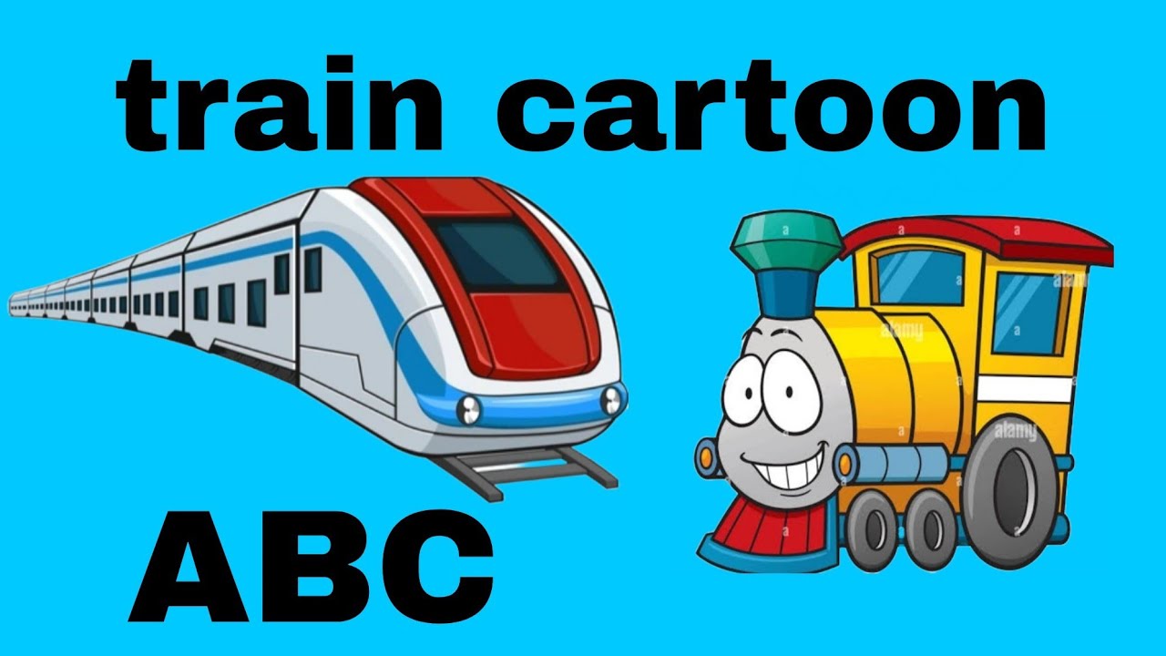 Train cartoon,ABC Song,Learn Alphabet train song, Animation Alphabets ...