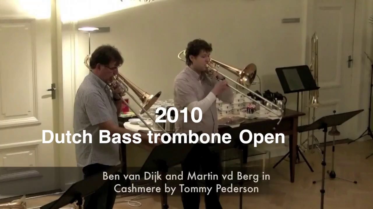 Ben van Dijk - bass trombone T. Peterson Duet Cashmere - YouTube