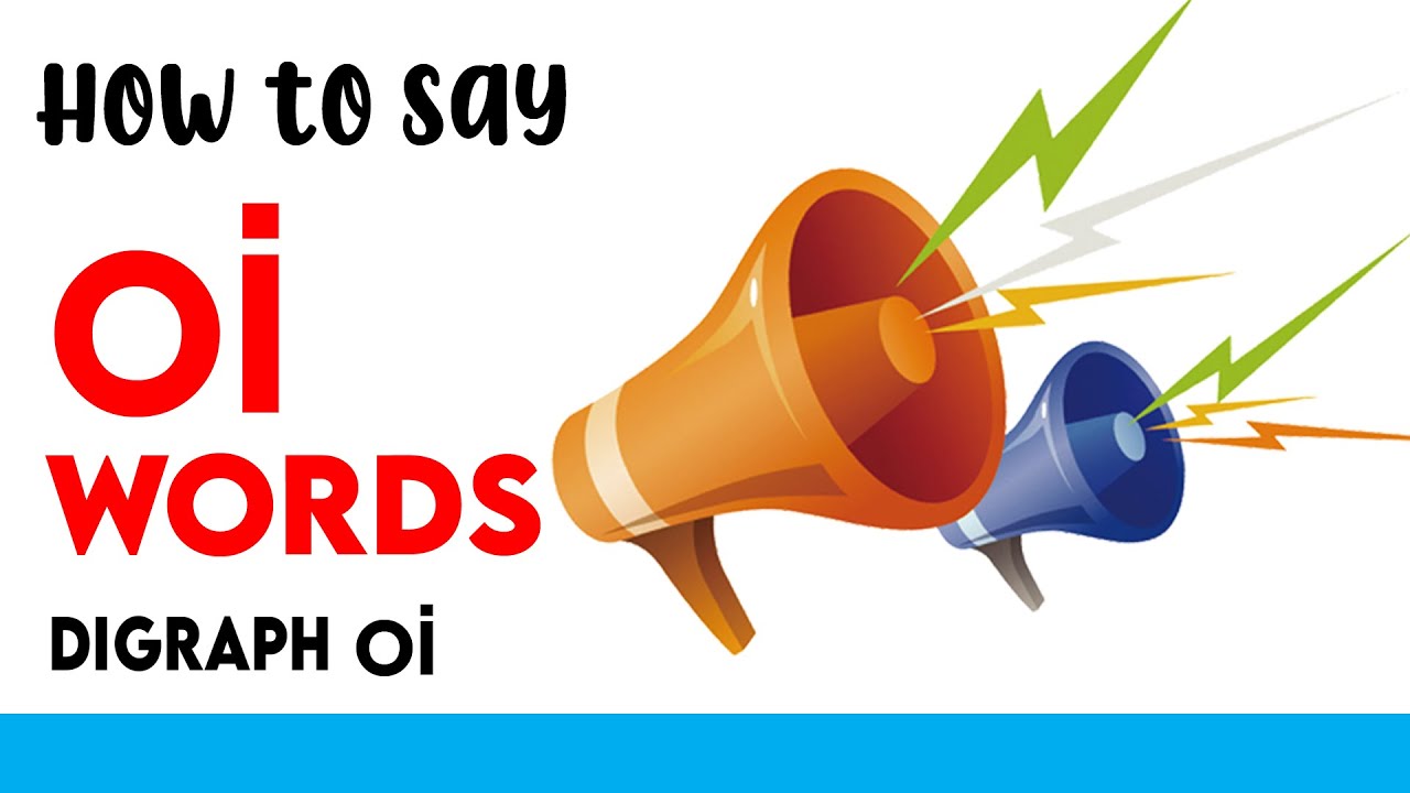 'oi' words | sound of oI letter combination oi | oi Digraph - YouTube