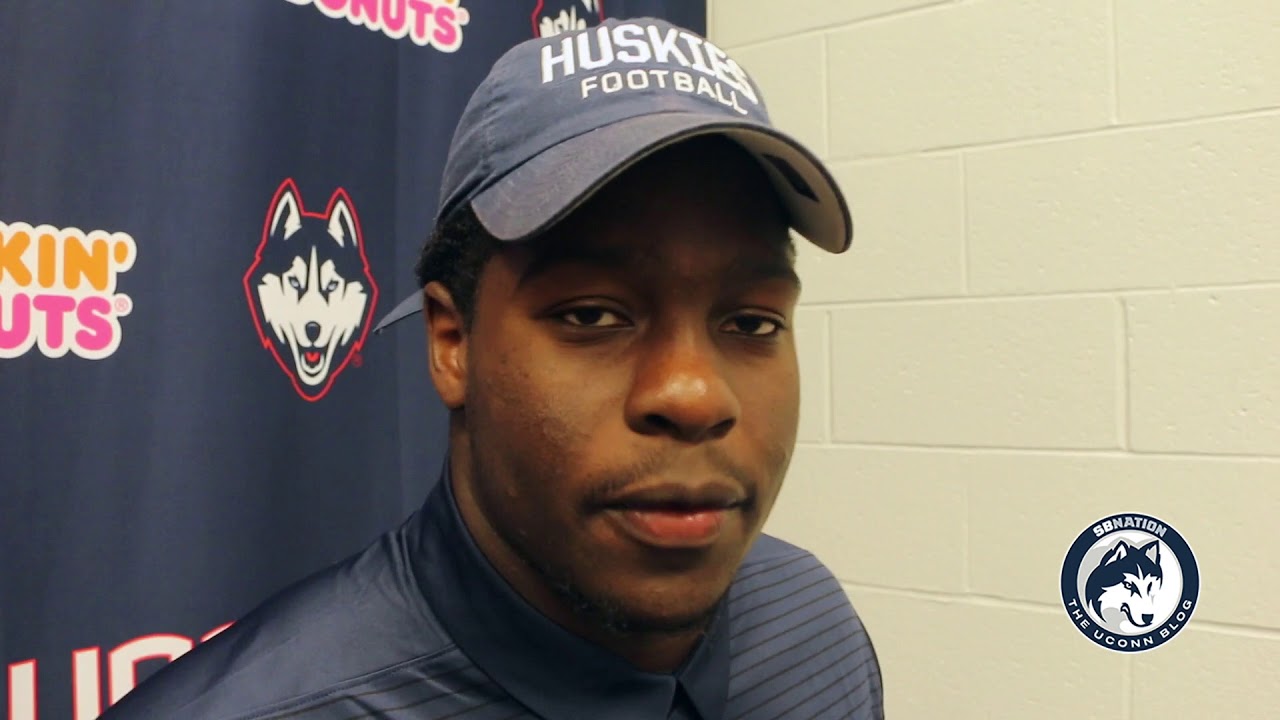 UConn Football on Foley Fatukasi Halftime Speech - YouTube
