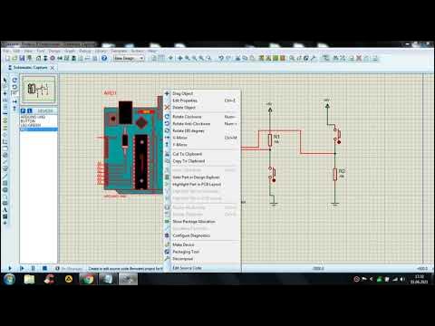 Proteus Arduino Dijital Giriş/Çıkış, Pull-Up ve Pull-Down Direnç ...