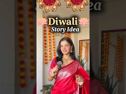 Creative WhatsApp Story Idea for Diwali✨ #dp #trendingreels #whatsappstatus #photoideas #howtopose