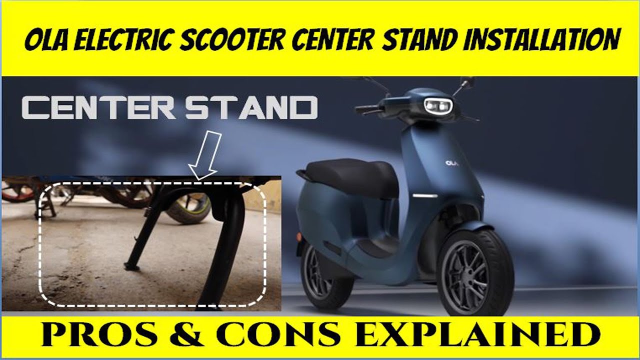 OLA CENTER STAND | THE ULTIMATE PARKING SOLUTION FOR YOUR OLA ELECTRIC ...