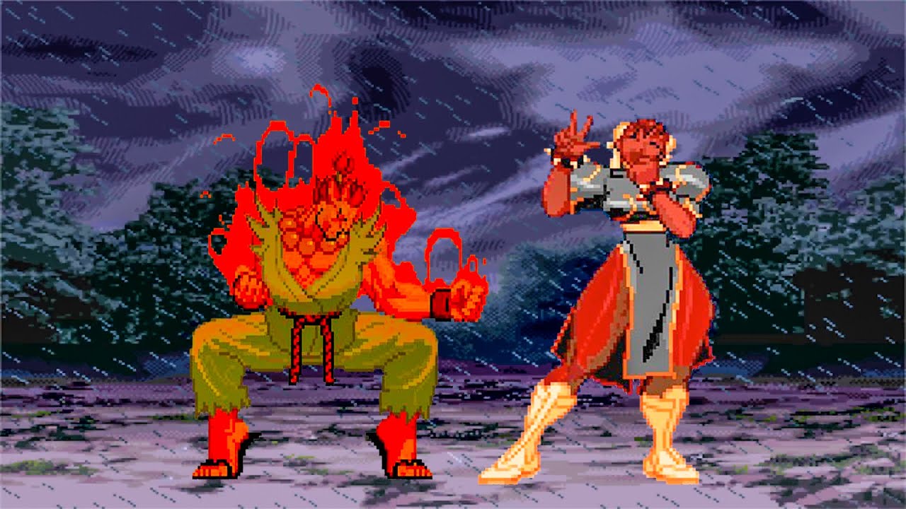 AKUMA SF3 VS CYBER CHUN-LI - YouTube