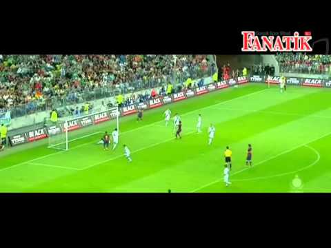 Messi'den akıl dolu çalım!!!!
