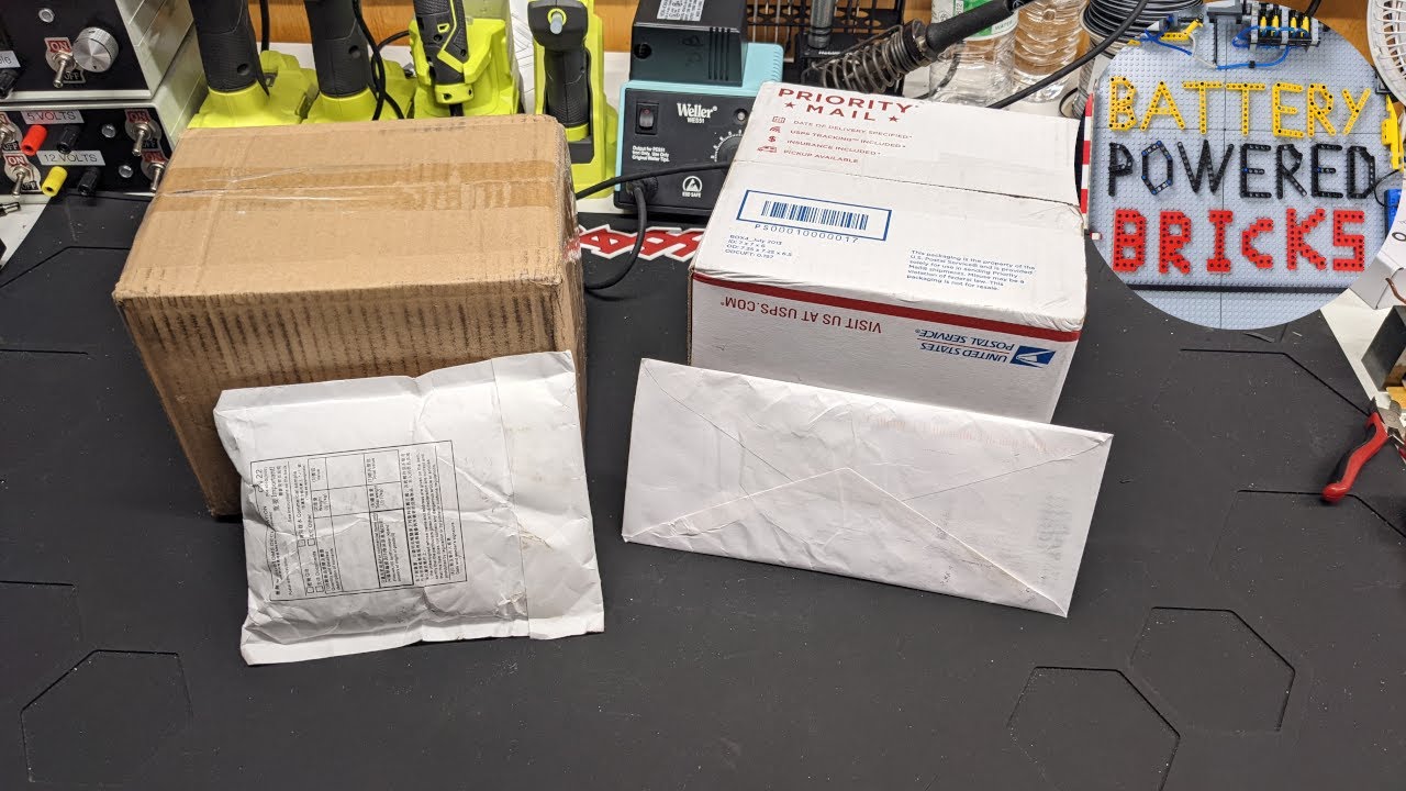 Another Bricktsar Bricklink order, Mindstorms parts and channel update ...