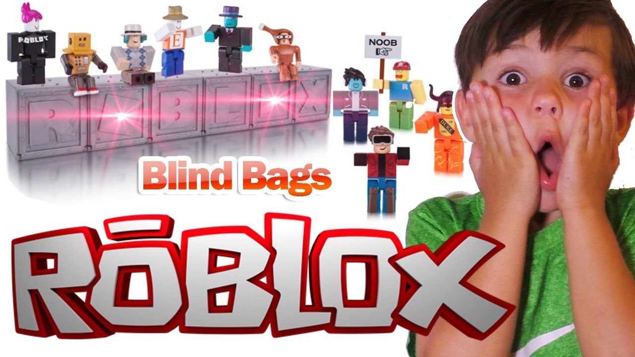 We Open Roblox Toys Blind Bags! | DavidsTV - YouTube