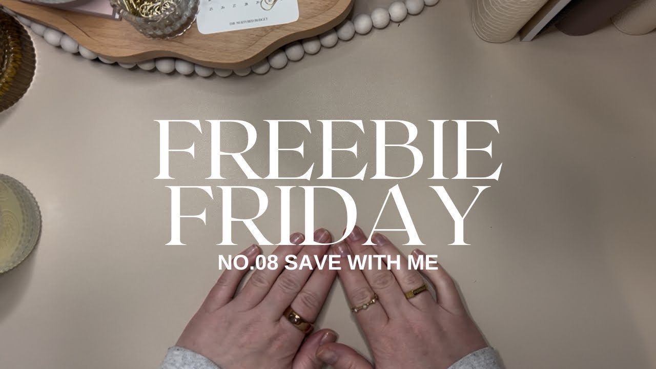 Freebie Friday No. 08 • Save With Me - YouTube