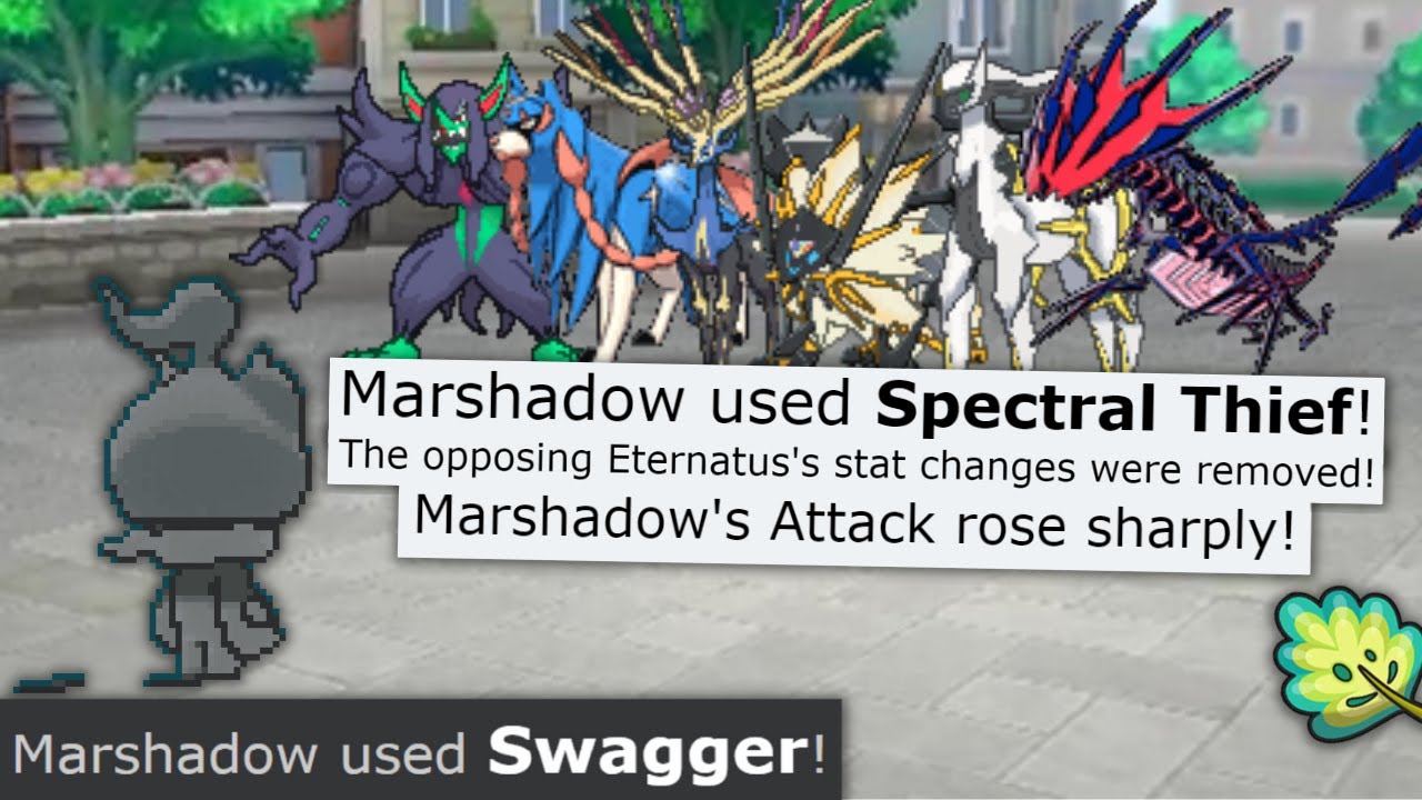 Mirror Herb Spectral Thief SWAGGER MASHADOW (Pokemon Showdown SWEEP ...