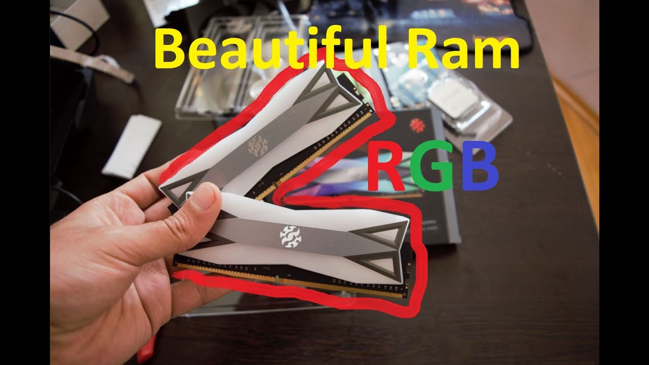 XPG Spectrix Beautiful RBG Ram Unboxing - YouTube