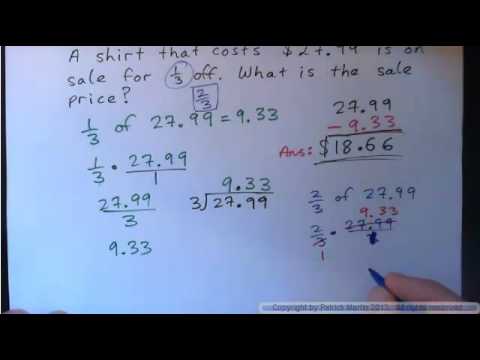 Fractions to Decimals -- Real life examples - YouTube