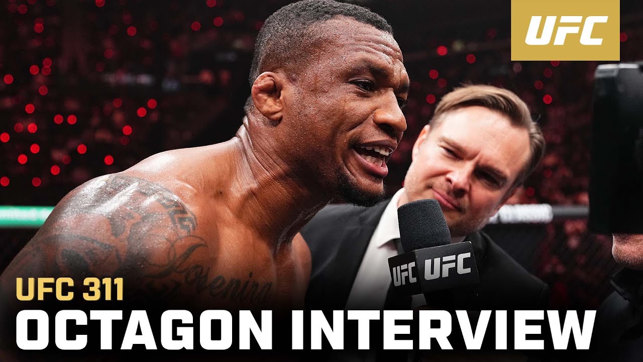 Jailton Almeida Octagon Interview | UFC 311 - YouTube