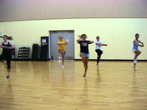 NKU DANCE TEAM. turning combination - YouTube