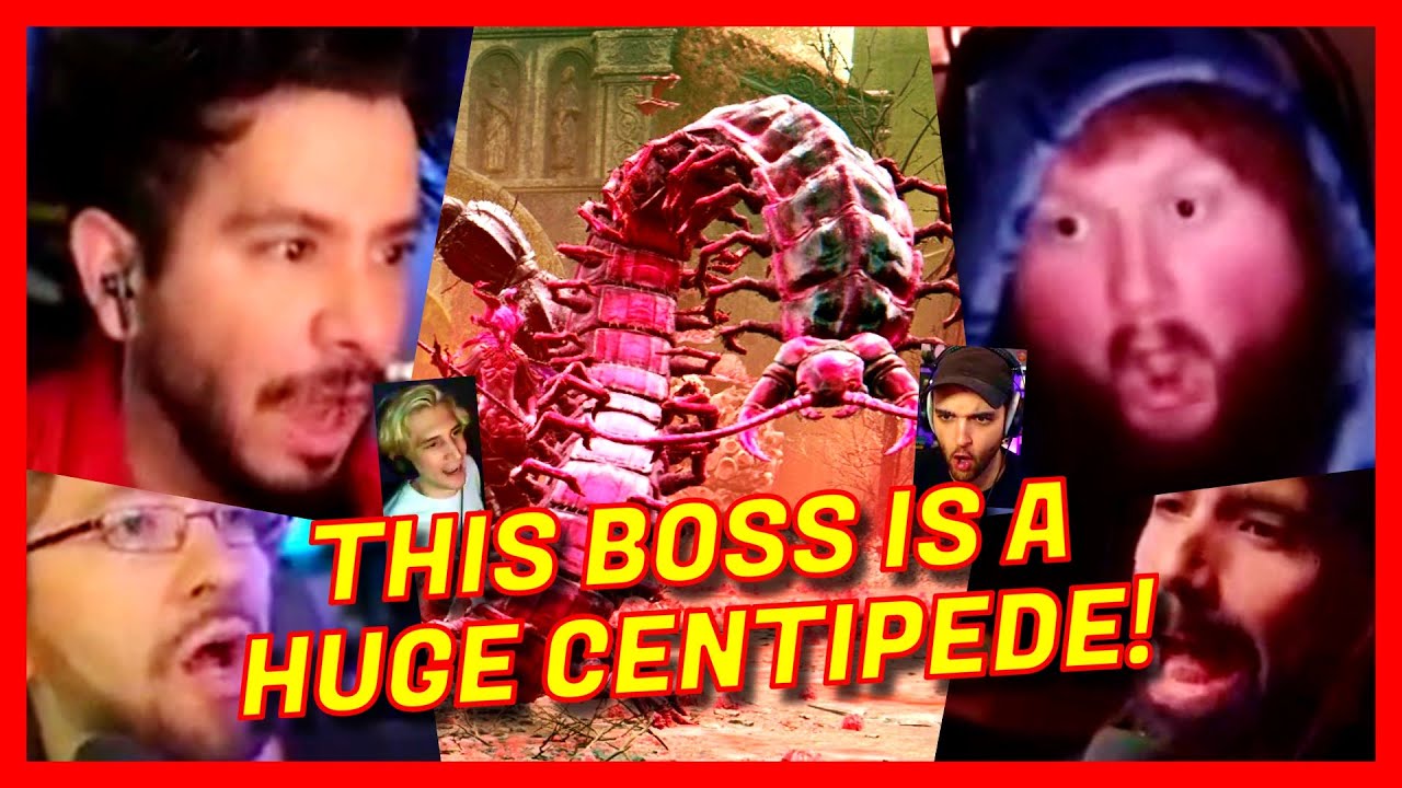 GAMERS FIGHT A CENTIPEDE of ROMINA SAINT OF THE BUD BOSS FIGHT ...